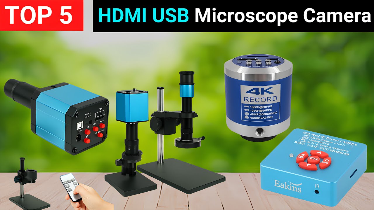 Top 5 Best HDMI USB Microscope Cameras | High-Resolution Imaging for Pros & Hobbyists