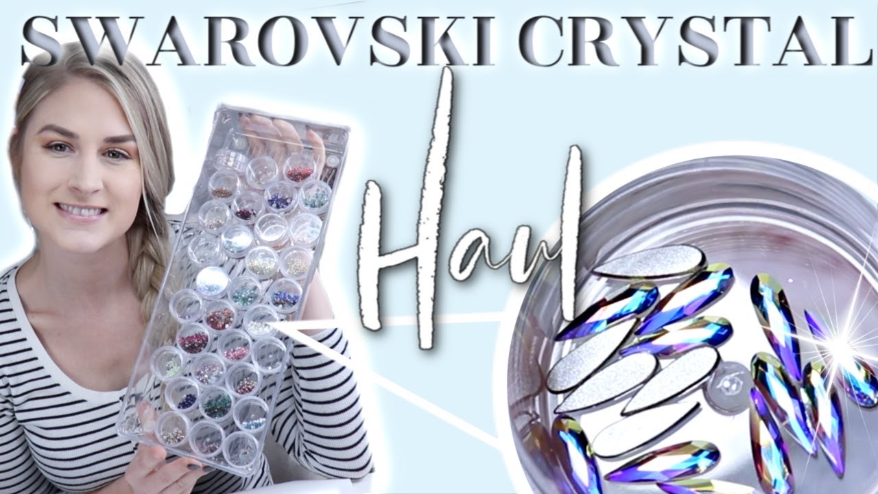 SWAROVSKI CRYSTAL HAUL - MUST HAVE COLORS, SIZES & GLUE...