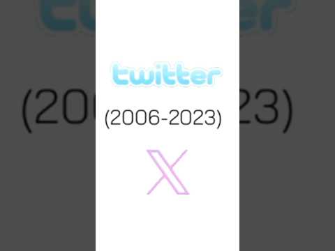 Evolution Of Twitter Logos (2006-2023) #Shorts #twitter