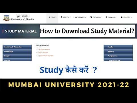 IDOL Study Material | FYBCOM | FYBA | SYBCOM & SYBA | MCOM & MA | | Mumbai University 2021