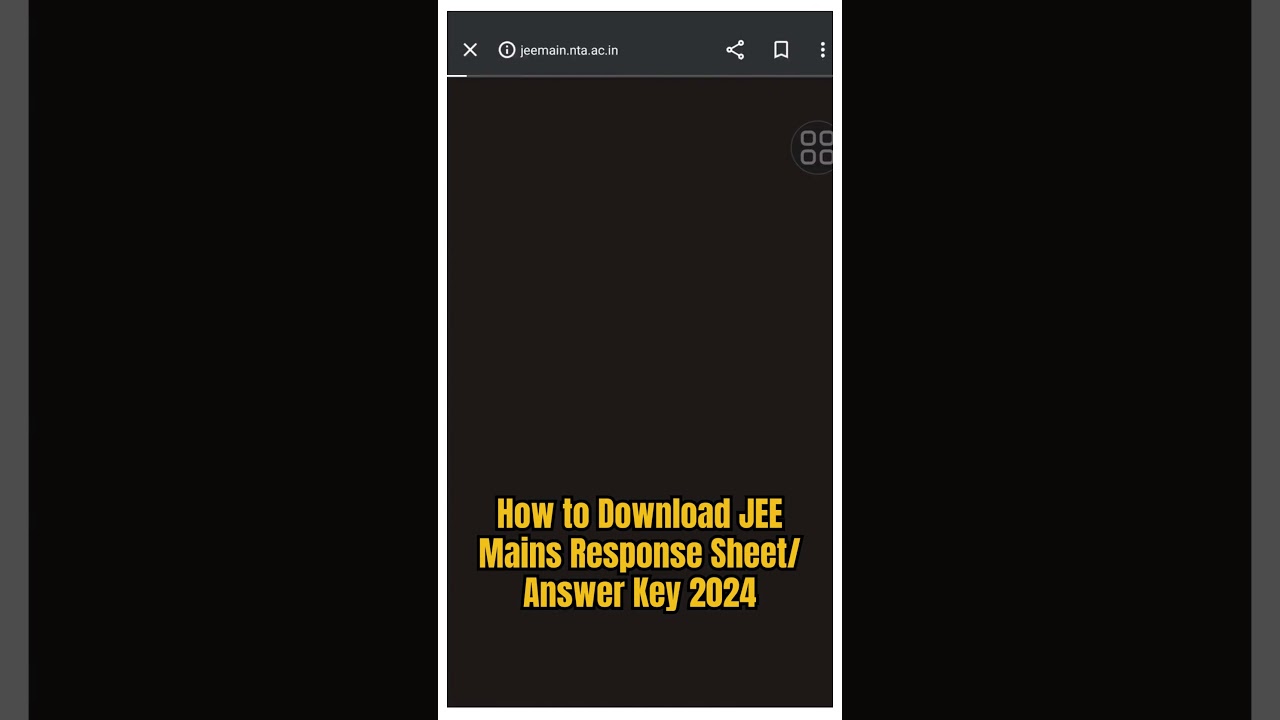 Jee Main Answer Key 2024 kaise download kare, How to download JEE Main Response Sheet 2024, JEE Main