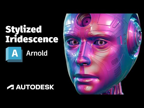 Arnold Tutorial Stylized Iridescent Shading Effect In Mtoa