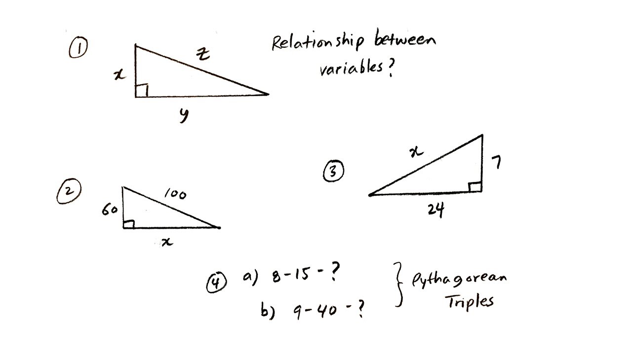 Pythagorean Theorem Practice Problems - Example 2