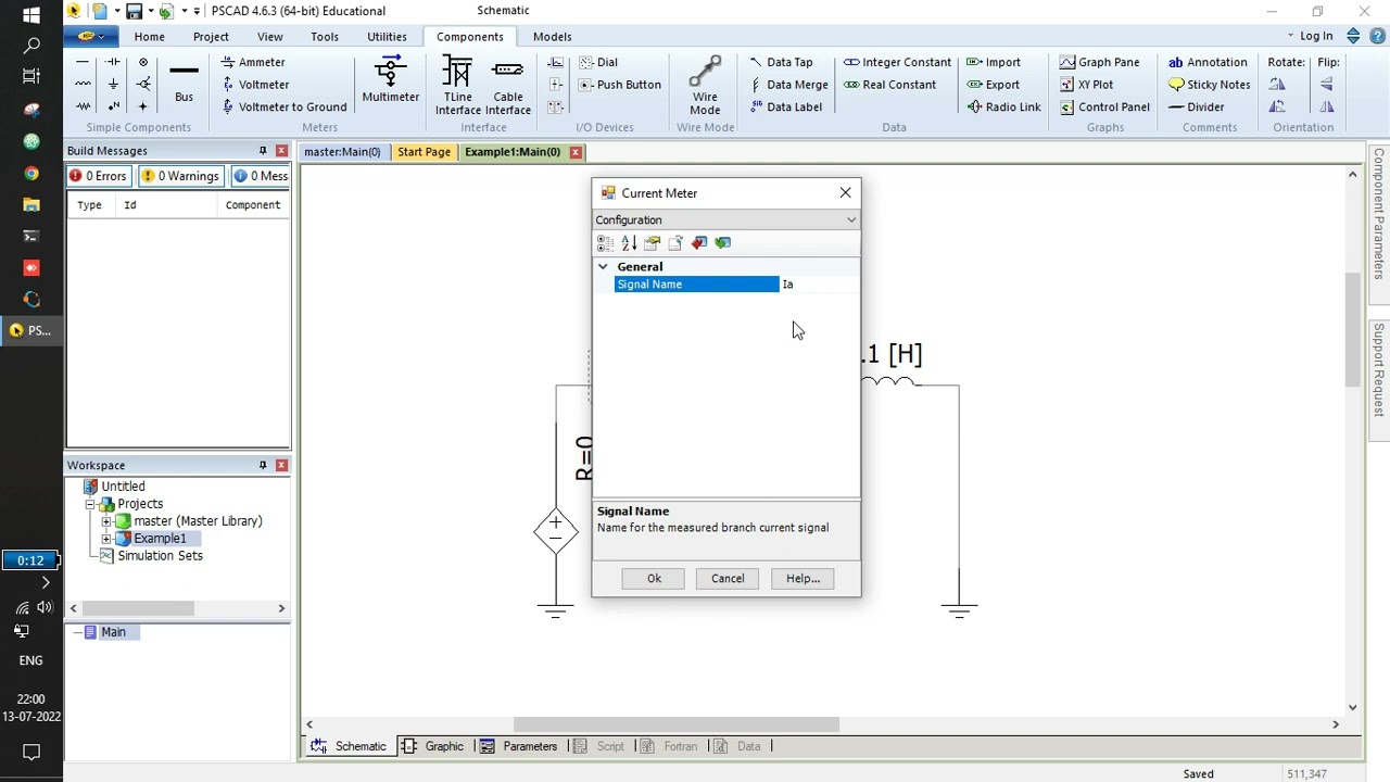 PSCAD getting started tutorial
