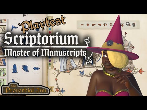 Isolda in Scriptorium: Master of Manuscripts - Episode 1 : The proofreading is in the puddingreading