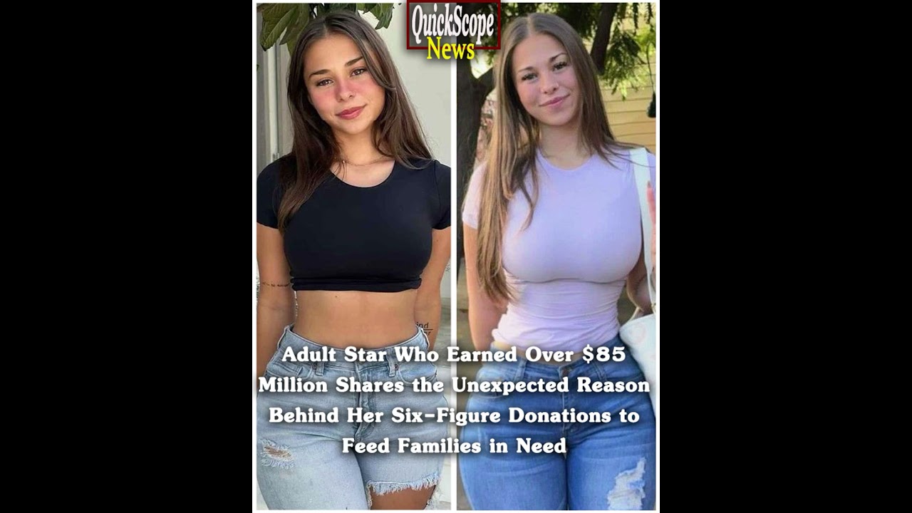 $85M OnlyFans Star Reveals Surprising Reason Behind Six-Figure Charity Donation