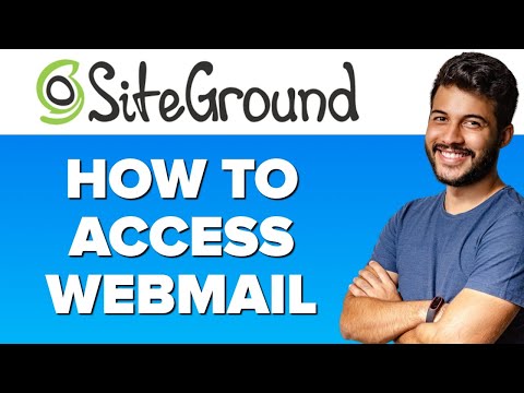 How To Access Webmail In Siteground