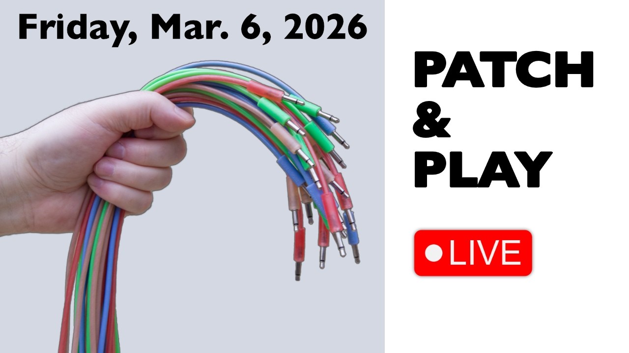 Mutable Instruments modules only - Patch & Play LIVE