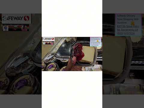 Safeway Grocery Store Grocery Shopping With Sunshine Sacramento California 8 /10/2024.