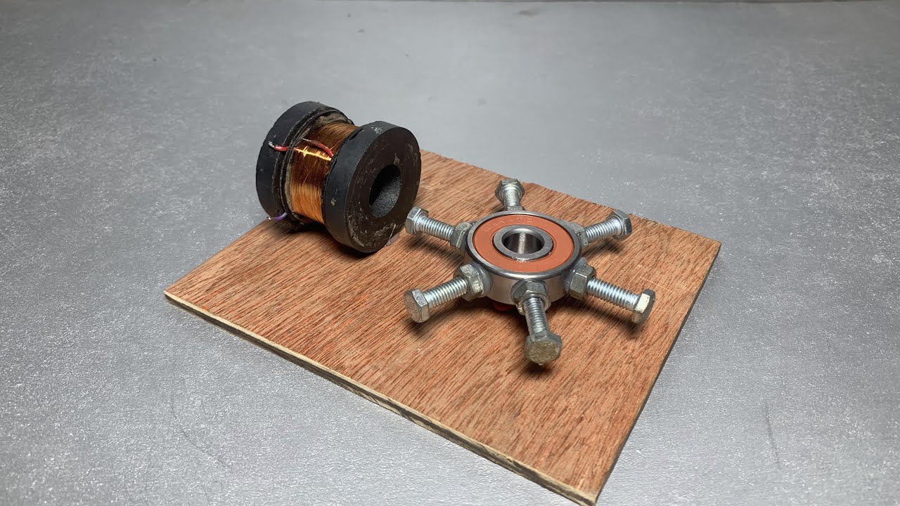 Make Magnetic Motor Using Increase Speed at Magnet Rotation