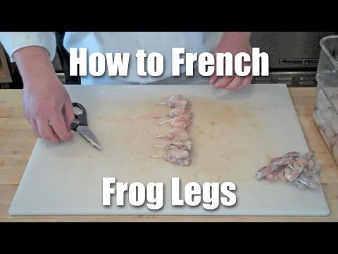 How to French Frog Legs