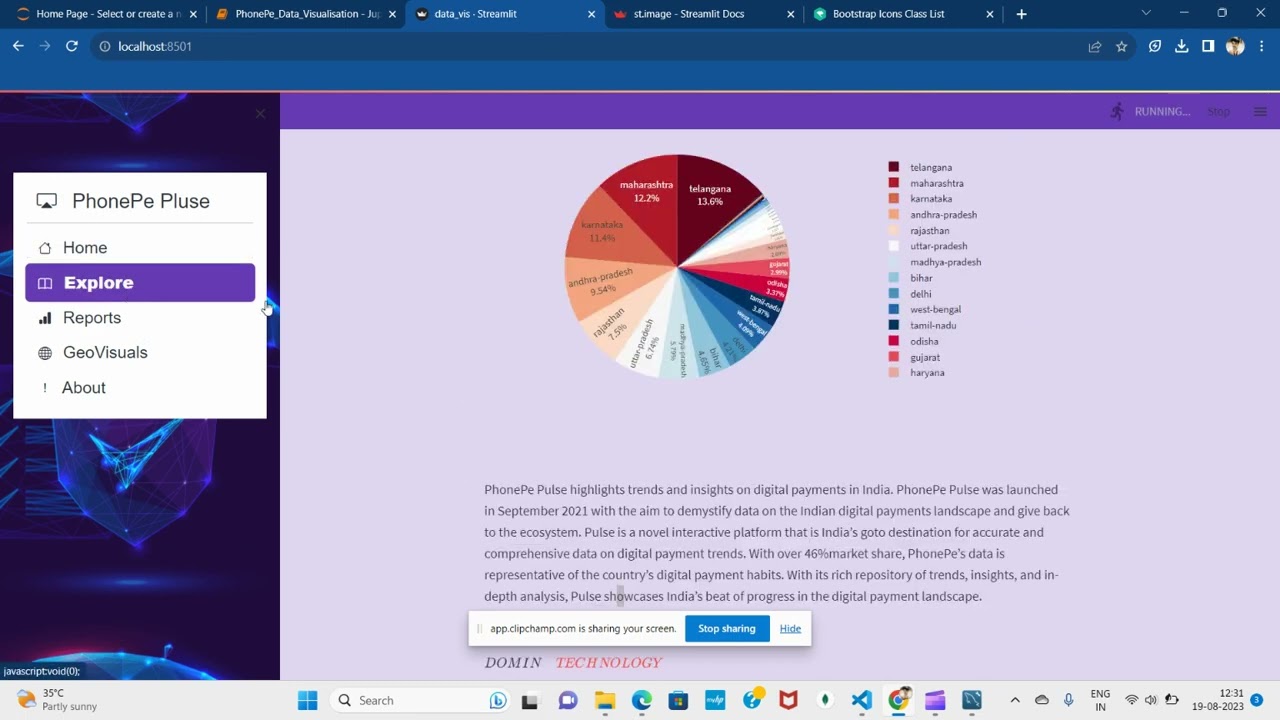 #datascience # Phonepe  Data Visualization #guvi
