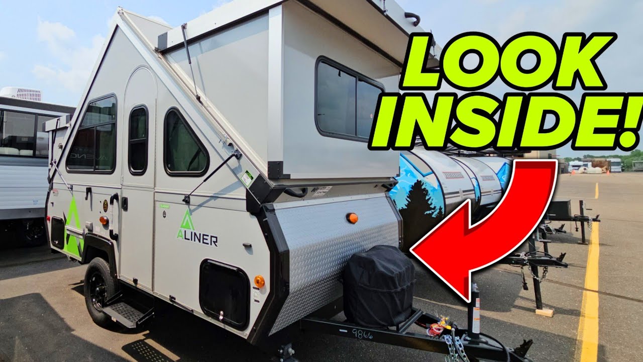 Crazy Small Collapsible RV from ALINER! The Classic!