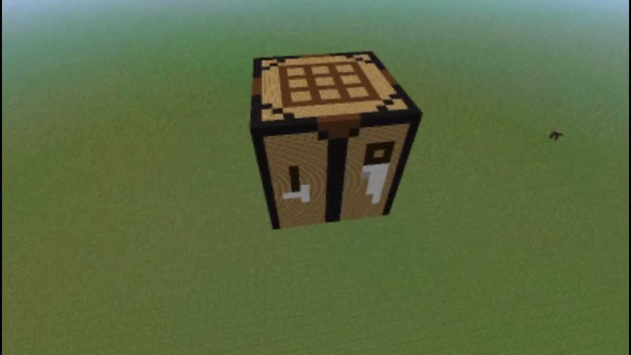 Minecraft - Giant Crafting Table with download