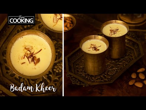 Badam Kheer Recipe | Badam Milk | Almond Milk | Kheer Recipes | Indian Dessert | Indian Sweets