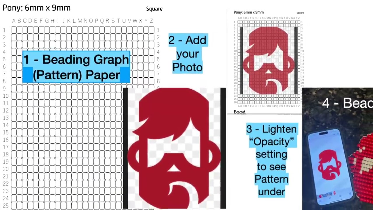 Beading Graph Paper