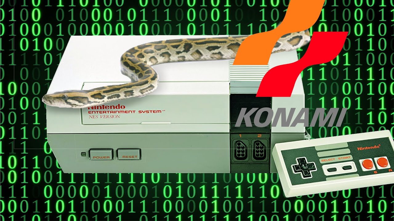 A Python finds Games with Konami Code