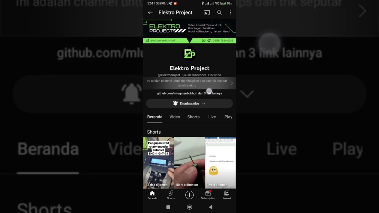 Link unduh aplikasi di GitHub Elektro Project #github #dataprocessing #researchtools