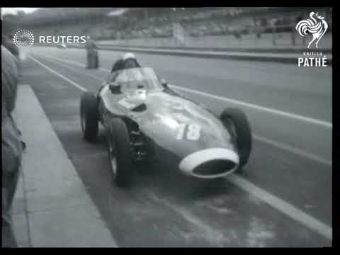 MOTOR RACING: First international Grand Prix held at Aintree (1957)