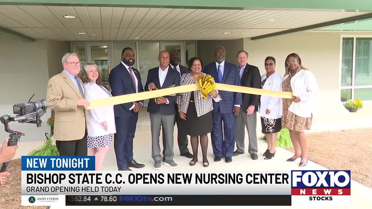 Bishop State shows off new Center for Nursing & Health Sciences