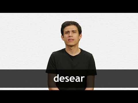 English Translation of “DESEAR” | Collins Spanish-English Dictionary