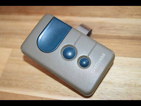 Battery change on 971LM remote - Sears / Craftsman / Liftmaster