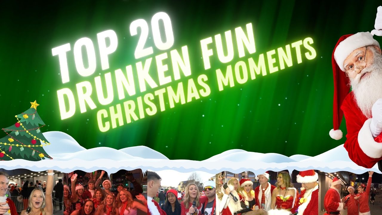 The BEST Drunk Christmas clips with Art Mann #christmasparty