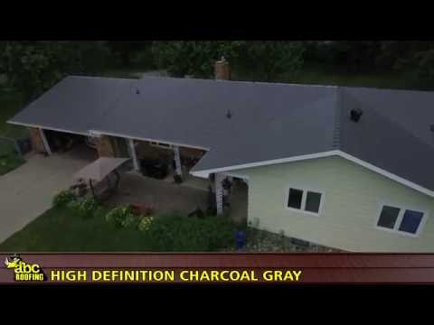 ABC Seamless Steel Roofing -- HD Charcoal Gray