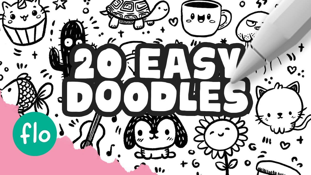20 EASY Doodles You Can Draw in PROCREATE