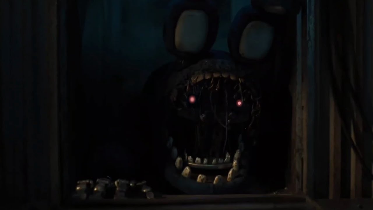 FNAF Movie 2 - Withered Bonnie but with Red Eyes 