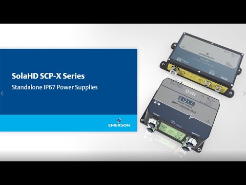 SolaHD SCP-X Series Standalone IP67 Power Supplies