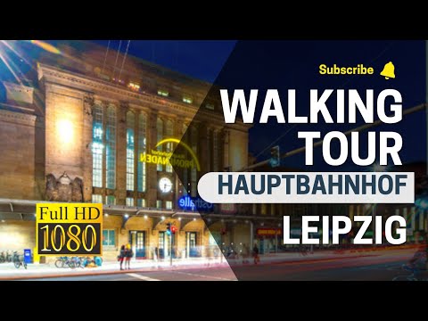 Walking Tour of Leipzig Hauptbahnhof | Leipzig Main Railway Station | Germany