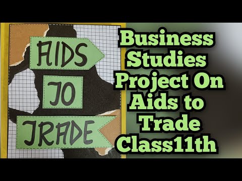 Aids to Trade Project of Business studies Class11th CBSE 2025-26