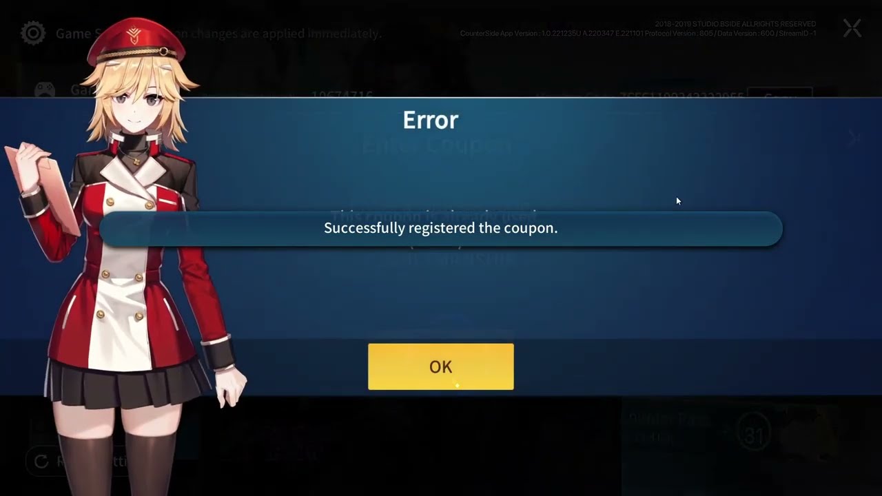 Counter:Side Global Steam Coupon codes