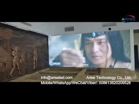 Indoor fixed installation of LED small pitch high definition display in Zhejiang Museum, China,Small