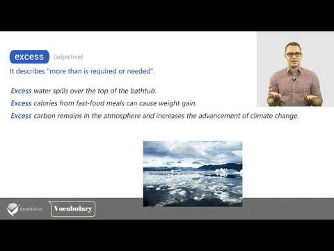 TOEFL & IELTS Vocabulary: excess, excessive, to excess, in excess of