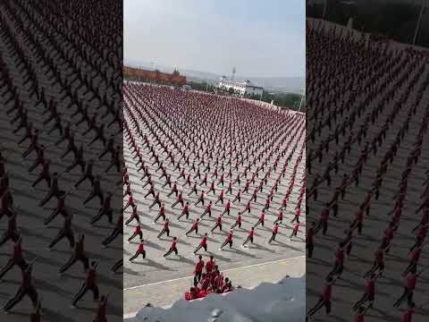 Biggest Shaolin Academy School in DengFeng City | 36000 Students