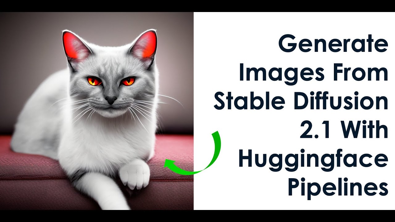 Generate Images Using Stable Diffusion 2.1 with Huggingface Pipelines