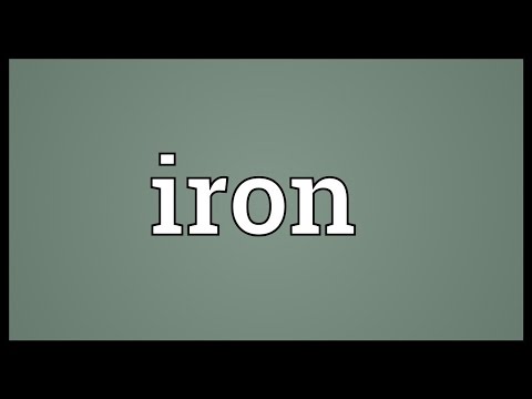Iron Meaning
