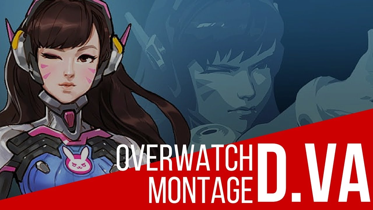 Overwatch Epic D.VA Montage | NERF THIS! |