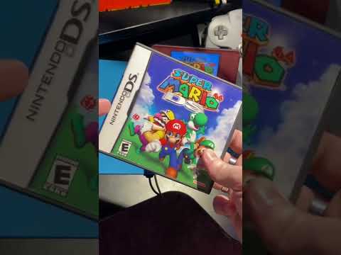 Super Mario 64 on The Nintendo DS #DS #nintendo #shorts