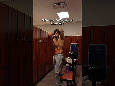 3 Exercises To Target Your Lower Abs 🦾