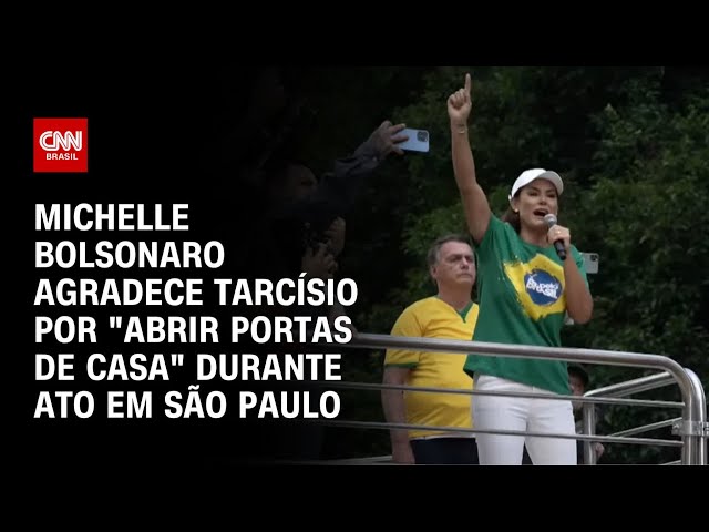 “Abençoamos Israel em nome de Jesus”, diz Michelle Bolsonaro em ato na ...