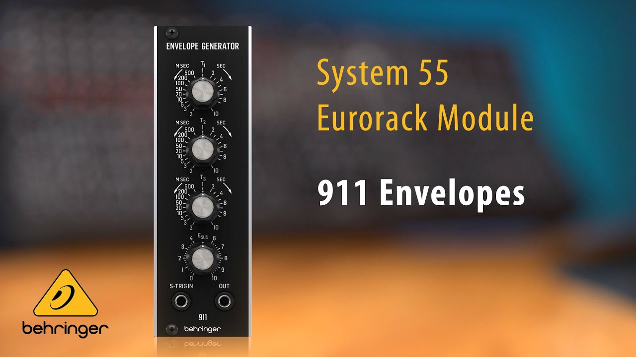 Behringer 911 Envelope Generator аналоговый синтезатор, eurorack купить в Москве в интернет ...