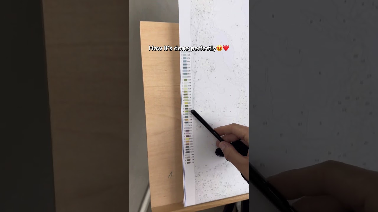 I started with my idea …#idea #paintbynumber #sketches