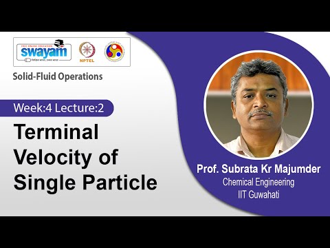 Learn Lec 11 Terminal velocity of single particle - Mind Luster