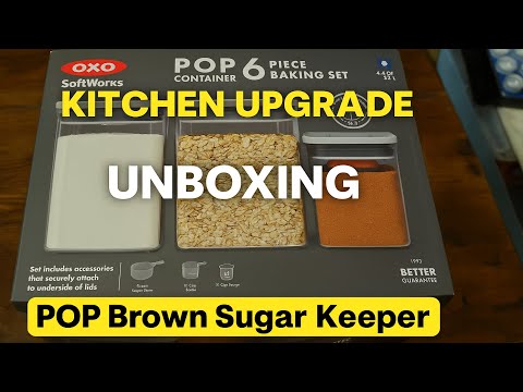 Unboxing the OXO POP Brown Sugar Keeper & 6-Piece POP Container Set Bundle!