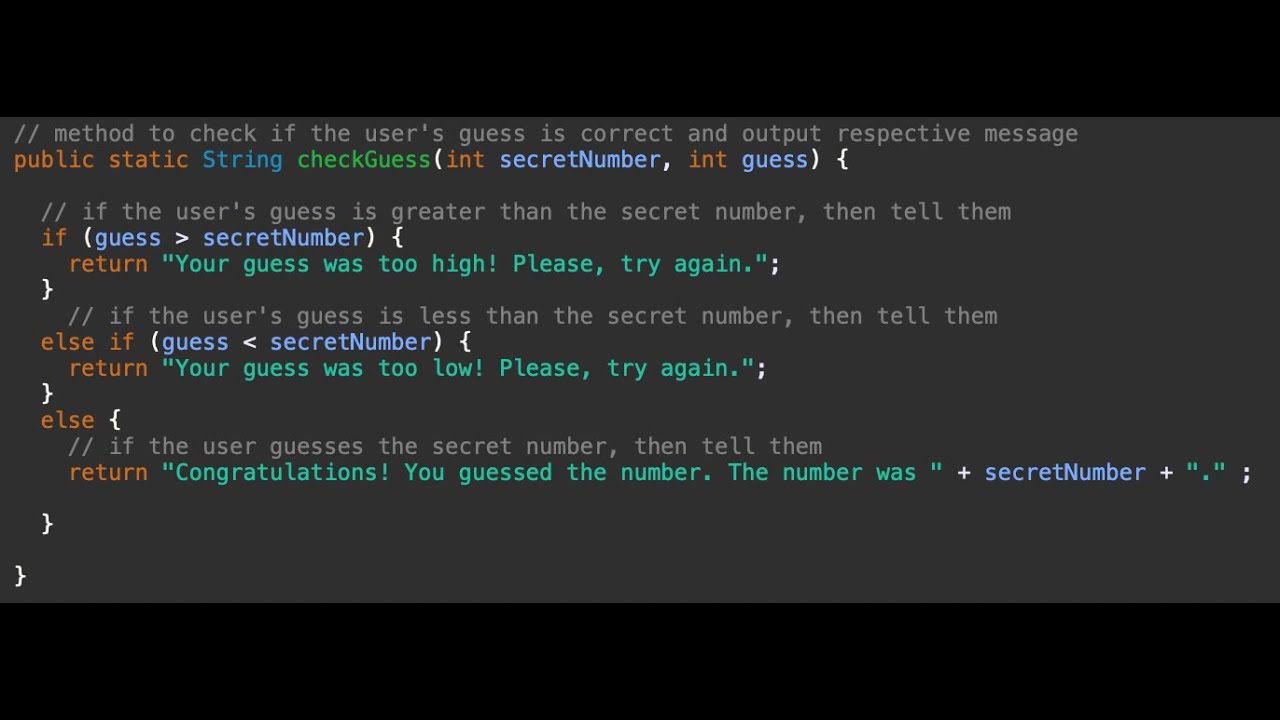 Final Programming Project