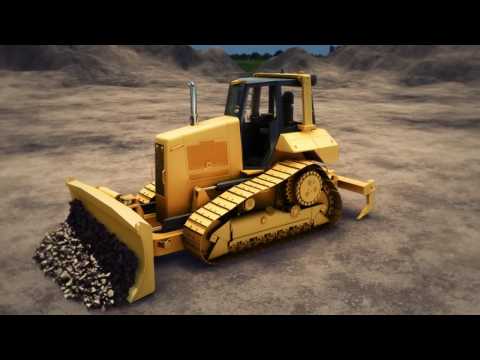 TOPCON 3D MC MAX Dozer System Component Overview