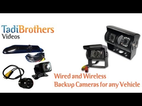 Concealed Black Wireless License Plate Backup Camera